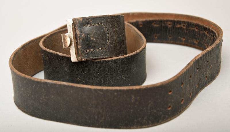 Regimentals | GERMAN WWII COMBAT BELT, WELL WORN.