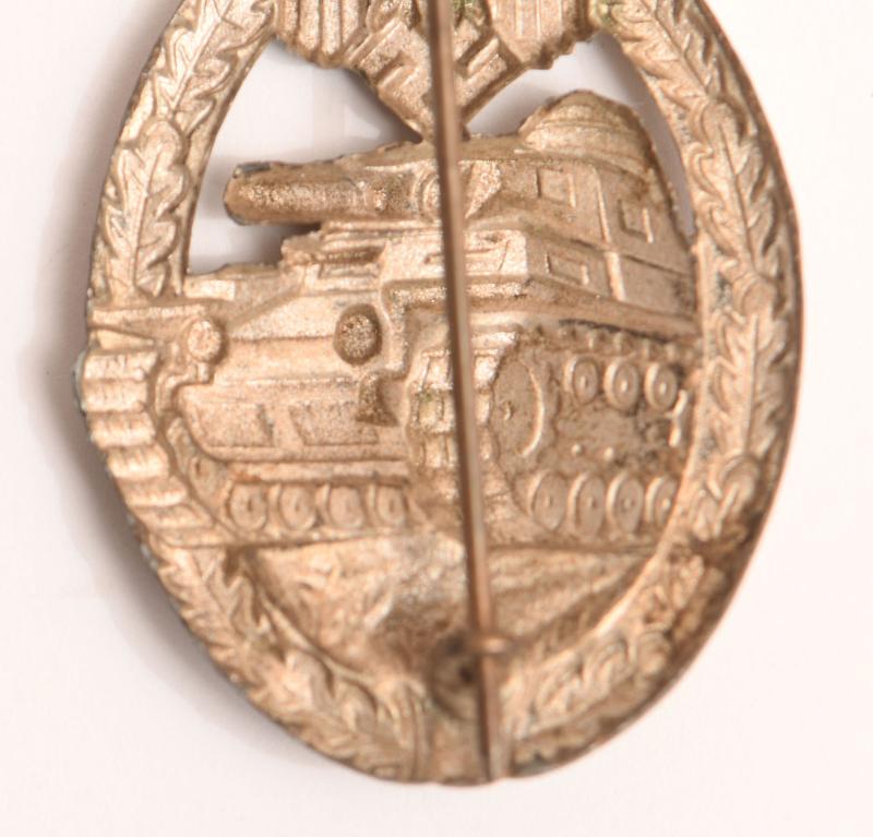 Regimentals | GERMAN WWII TANK ASSAULT BADGE IN SILVER.