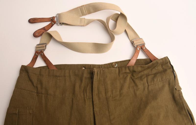 Regimentals | BRITISH WWII DENIM COMBAT TROUSERS.