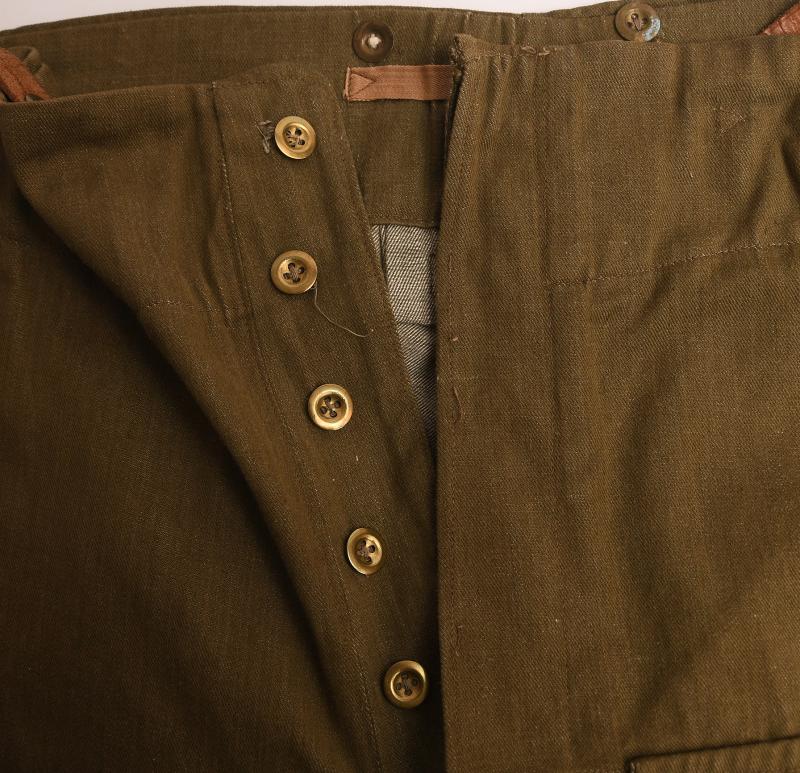 Regimentals | BRITISH WWII DENIM COMBAT TROUSERS.