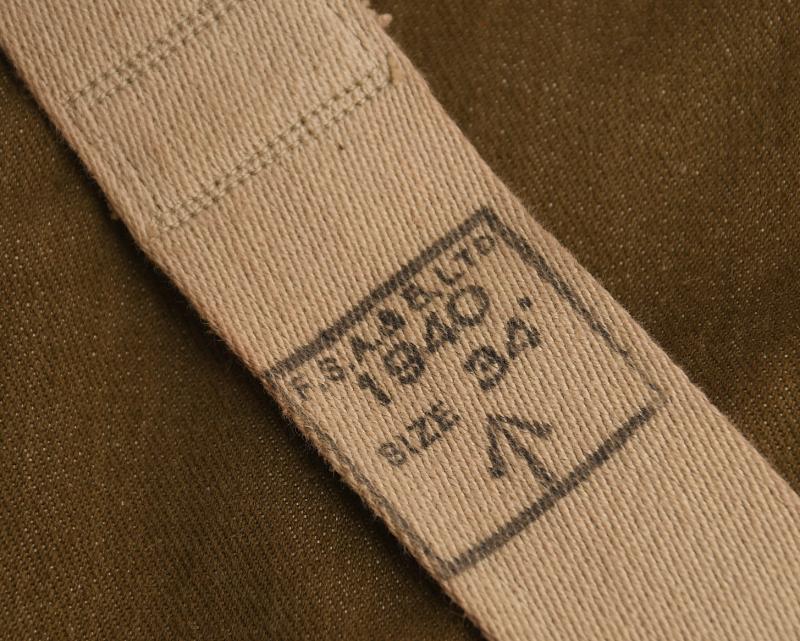 Regimentals | BRITISH WWII DENIM COMBAT TROUSERS.