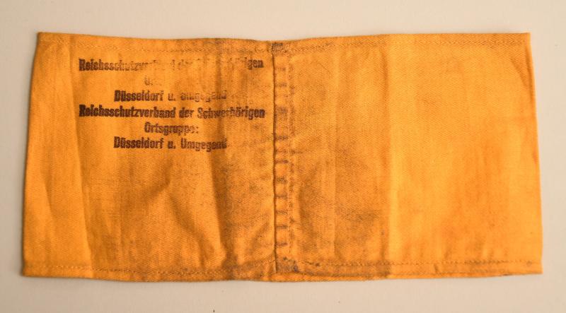 Regimentals | GERMAN WWII WAR WOUNDED FOR BLIND OR DEAF VICTIMS.