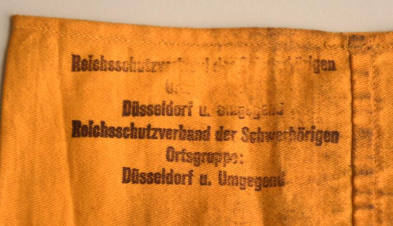 Regimentals | GERMAN WWII WAR WOUNDED FOR BLIND OR DEAF VICTIMS.