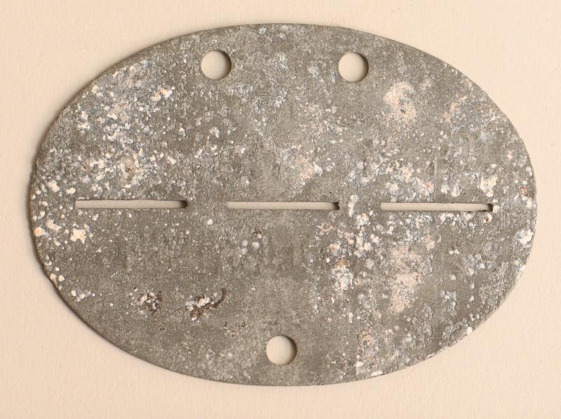 Regimentals | GERMAN WWII KUSTRIN FLAK BATTERY IDENTITY DISC.