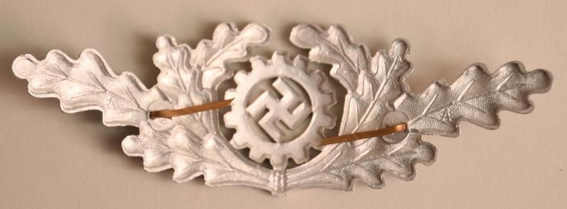 Regimentals | GERMAN WWII DAF CAP INSIGNIA.