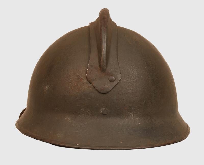 Regimentals | ITALIAN WWI ADRIAN HELMET REUSED IN THE SPANISH CIVIL WAR.