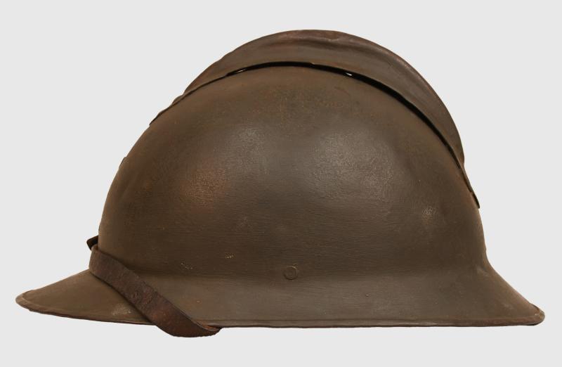 Regimentals | ITALIAN WWI ADRIAN HELMET REUSED IN THE SPANISH CIVIL WAR.