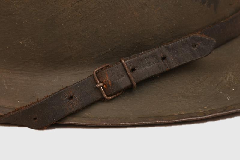 Regimentals | ITALIAN WWI ADRIAN HELMET REUSED IN THE SPANISH CIVIL WAR.