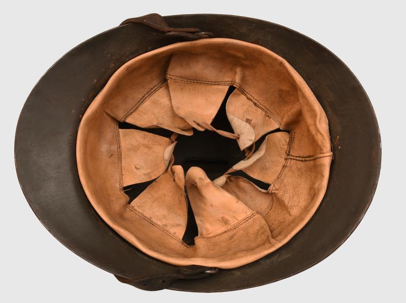 Regimentals | ITALIAN WWI ADRIAN HELMET REUSED IN THE SPANISH CIVIL WAR.