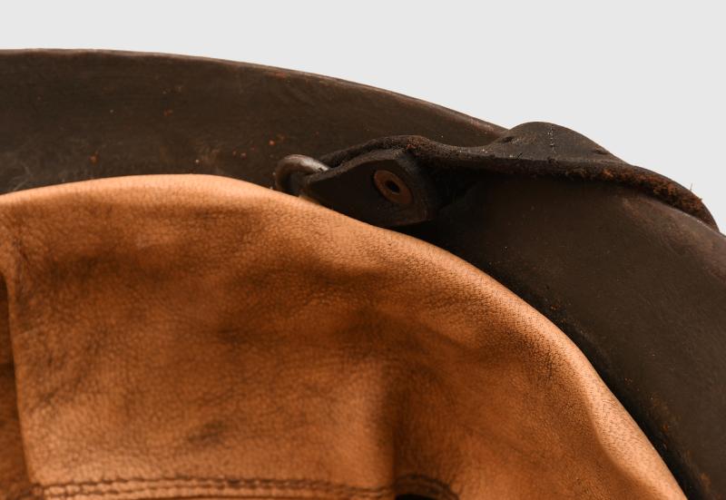 Regimentals | ITALIAN WWI ADRIAN HELMET REUSED IN THE SPANISH CIVIL WAR.