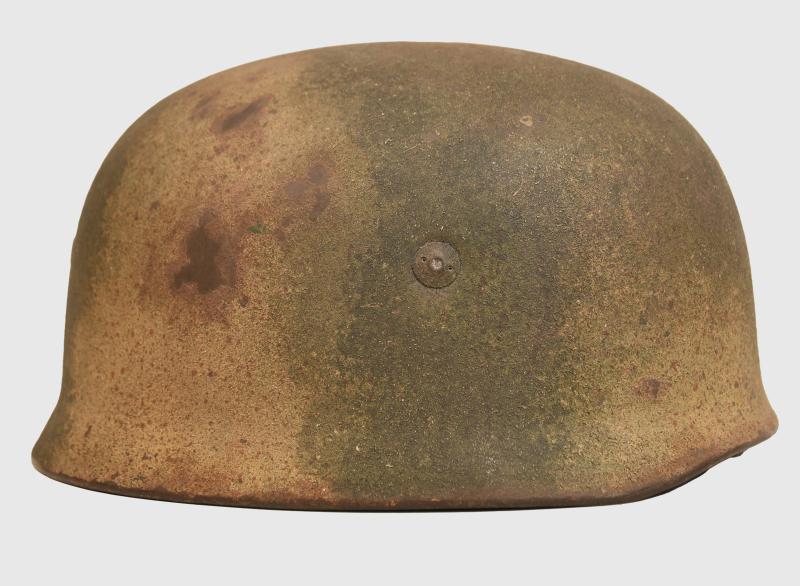 Regimentals | GERMAN WWII 6th FALLSCHIRMJAGER REGIMENT PARATROOPER HELMET.