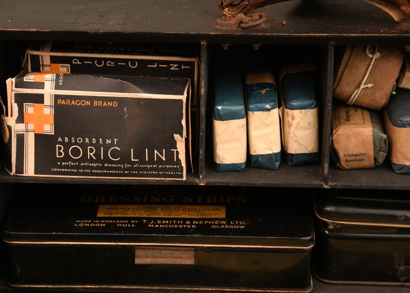 Regimentals | BRITISH WWII AIR RAID PRECAUTION FIRST AID SET.